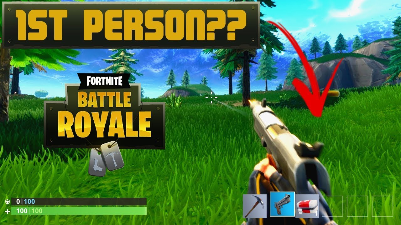 Fortnite - All Weapons In FIRST PERSON (Weapon Showcase) - YouTube