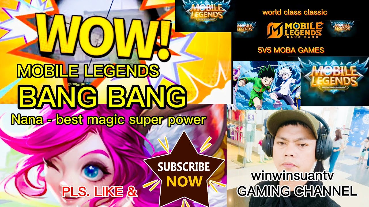 MOBILE LEGENDS BANG BANG - best magic super power Nana mage support ...