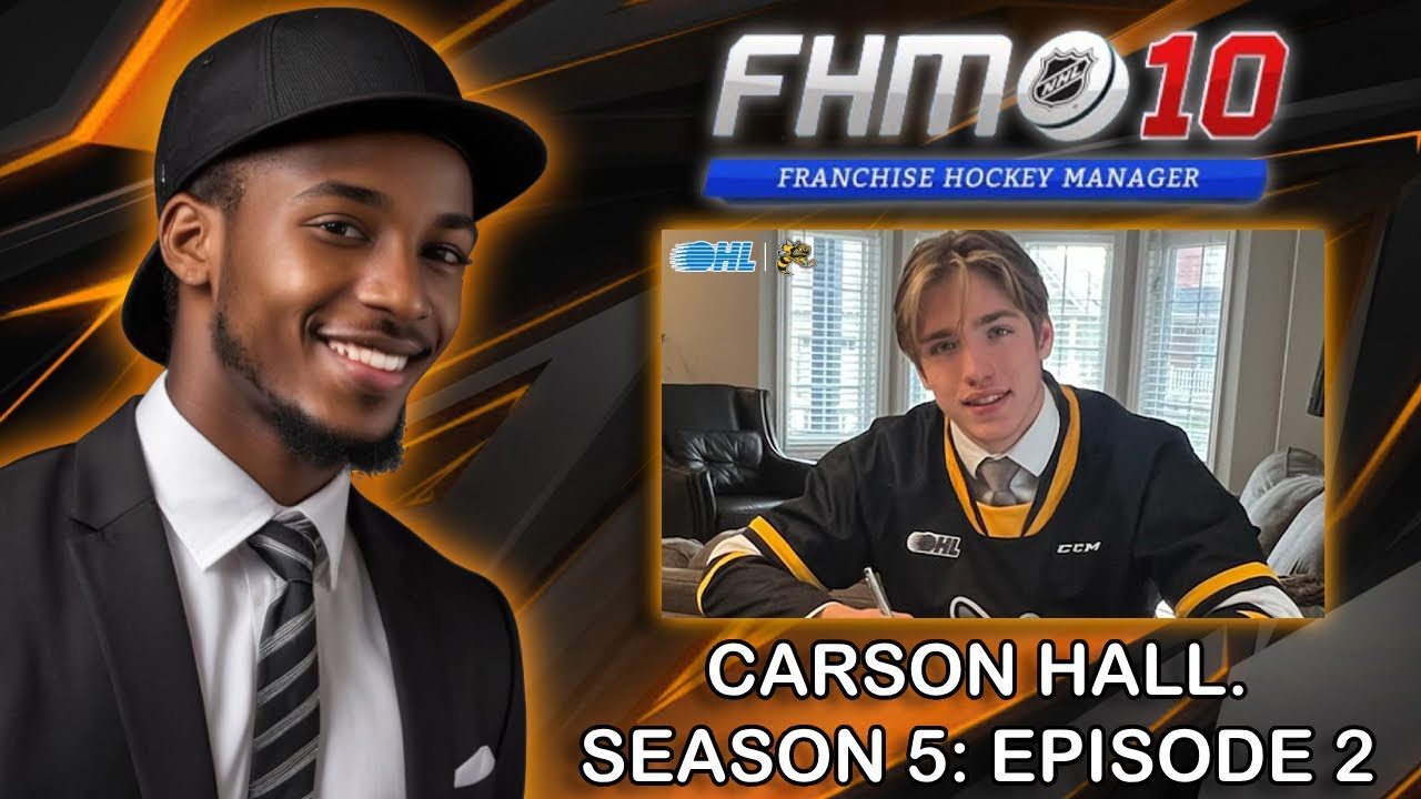 CARSON HALL. FHM 10 Road to the Stanley Cup S5, EP2. - YouTube