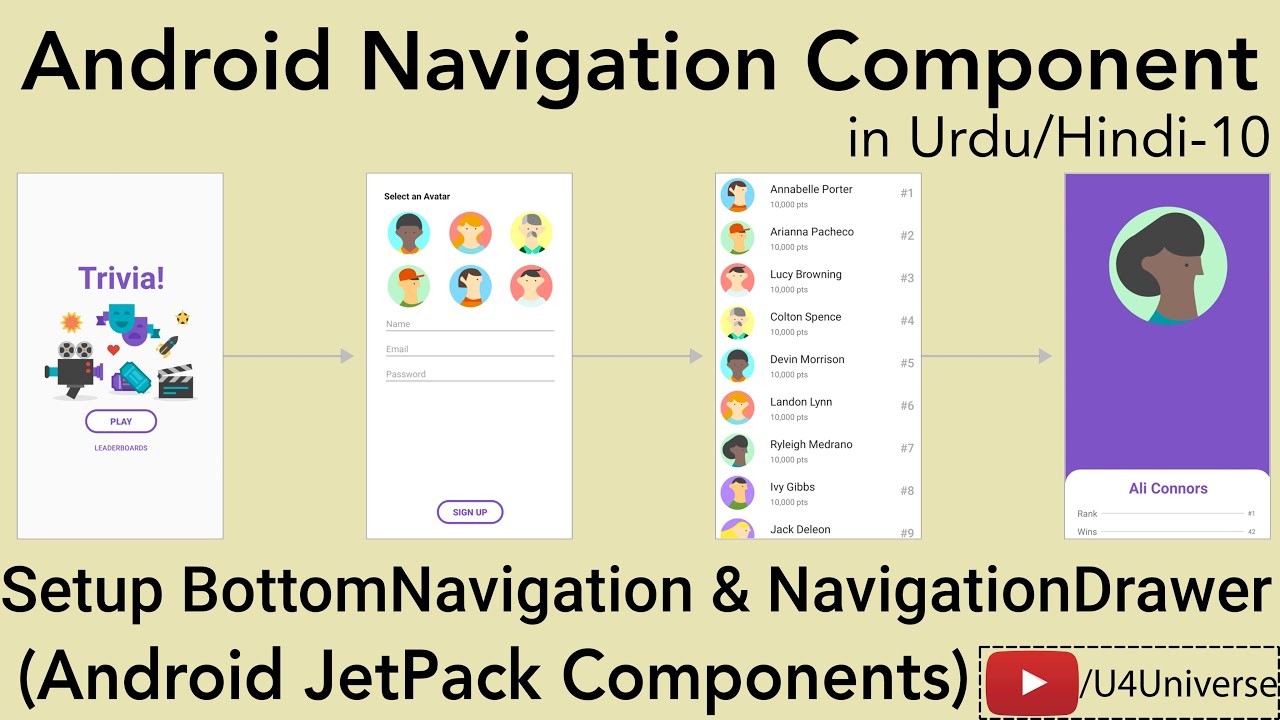 10 Setup Bottomnavigation And Navigation Drawer Android Navigation