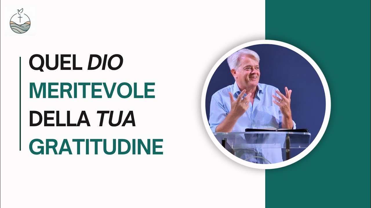 QUEL DIO MERITEVOLE DELLA TUA GRATITUDINE | Alec Catchpole - YouTube