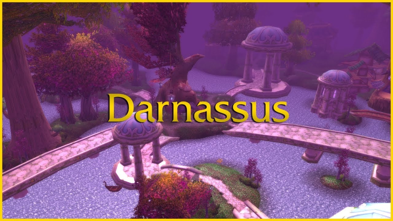Classic Wow Flythrough Series Darnassus Youtube