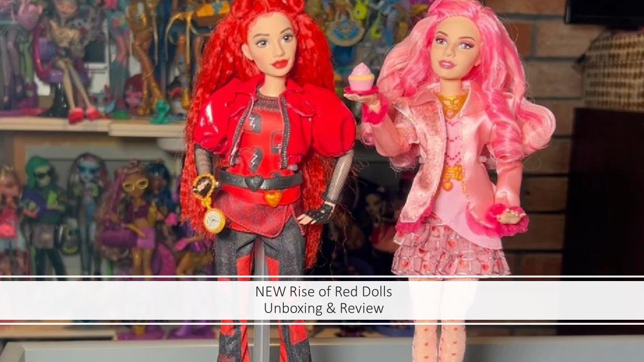 Rise of Red Doll Review & Unboxing Bridget & Red Dolls - YouTube