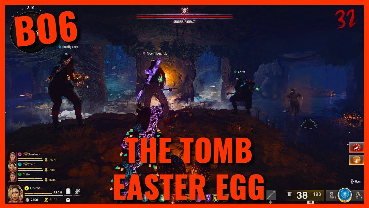 BO6 The Tomb Easter Egg BOSS FIGHT / FINAL CUTSCENE - YouTube