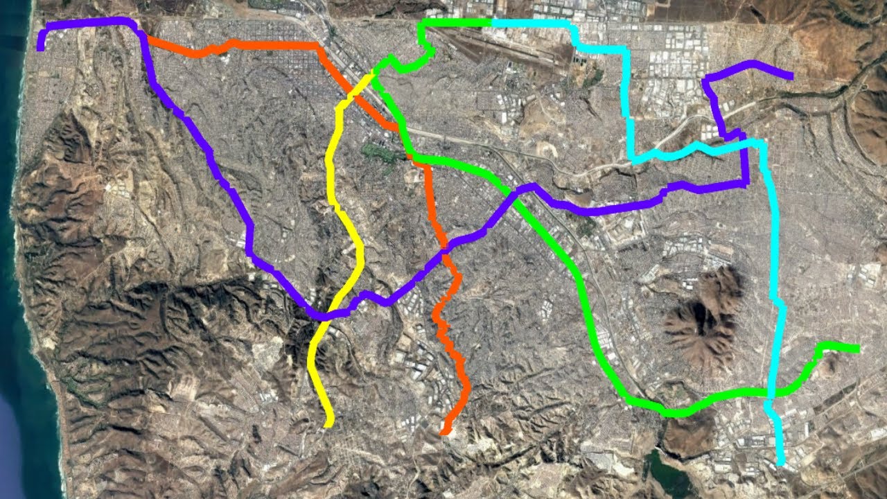 Diseñando líneas de metro en México #2 Tijuana - SNT VTC - YouTube