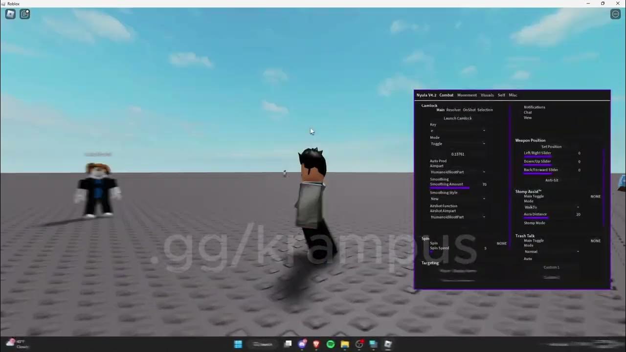 #1 BEST ROBLOX PC EXECUTOR - KRAMPUS (BYFRON BYPASS) (WORKING) - YouTube