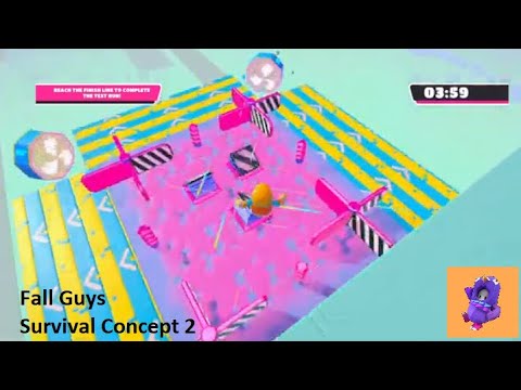 Fall Guys Creative Mode : Survival Concept 2 ---- 2369-4792-9666 - YouTube