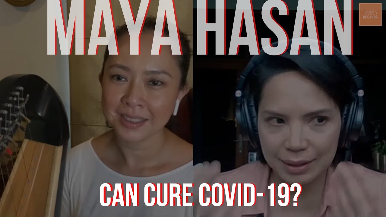 Janda Becanda Ep 029 - Harpist Maya Hasan cures Covid with Music - YouTube