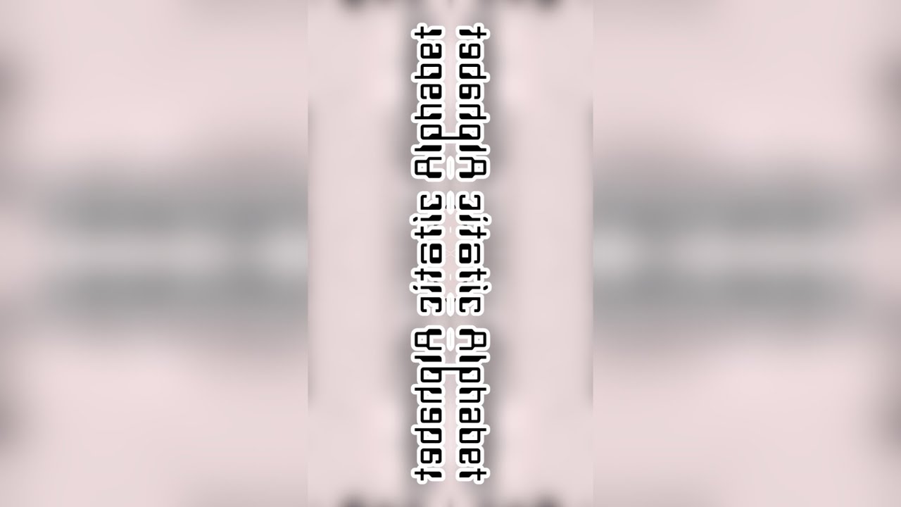 Carrese Artistic Alphabet Unused 10.0 - YouTube
