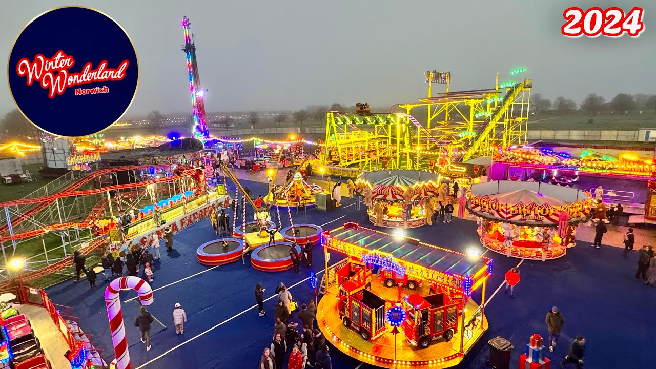 Norwich Winter Wonderland December 2024 - YouTube