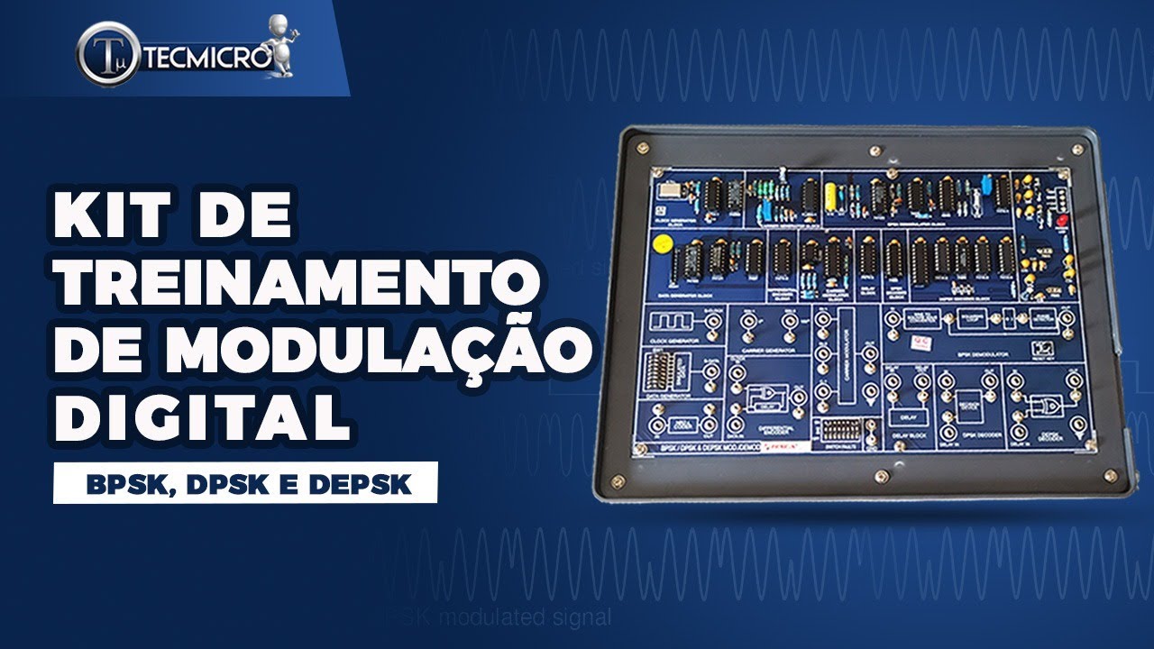 Modulação BPSK, DPSK - Kit de Treinamento - YouTube