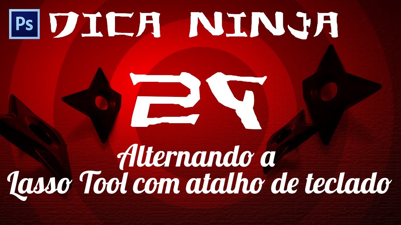 Dica Ninja # 29: Alternando a Lasso Tool com atalho de teclado no ...