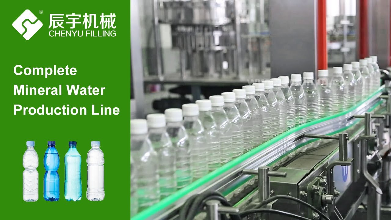 Complete Mineral Water Production Line, Mineral Water Plant Machine ...