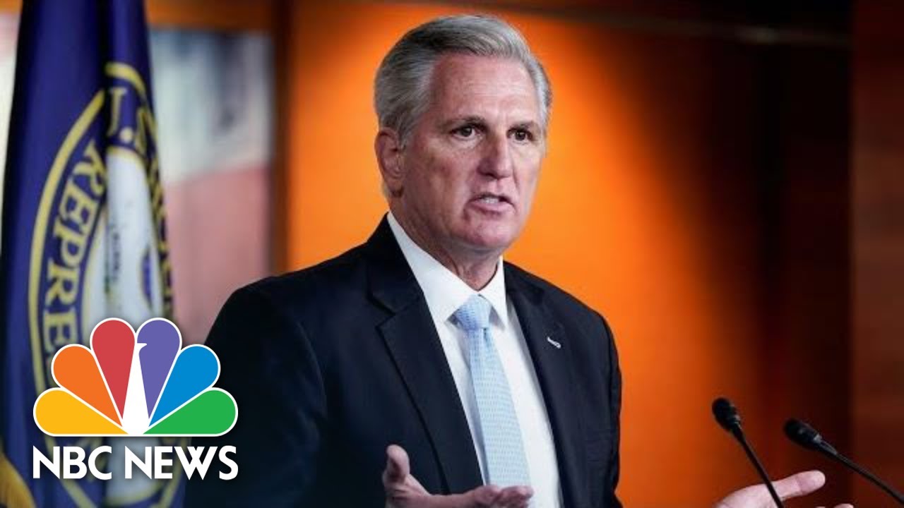 McCarthy Holds Press Conference | NBC News - YouTube