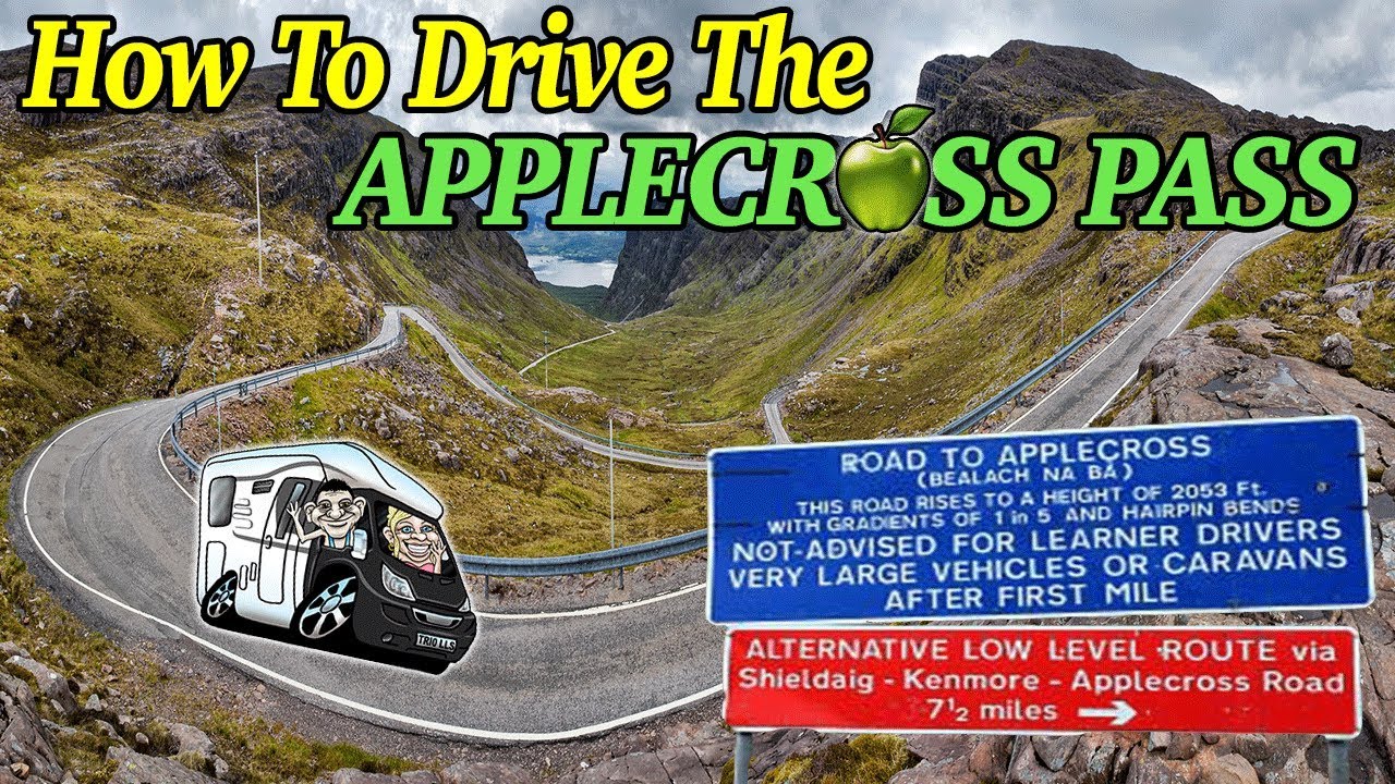 NC500 How To Drive The Applecross Pass - YouTube