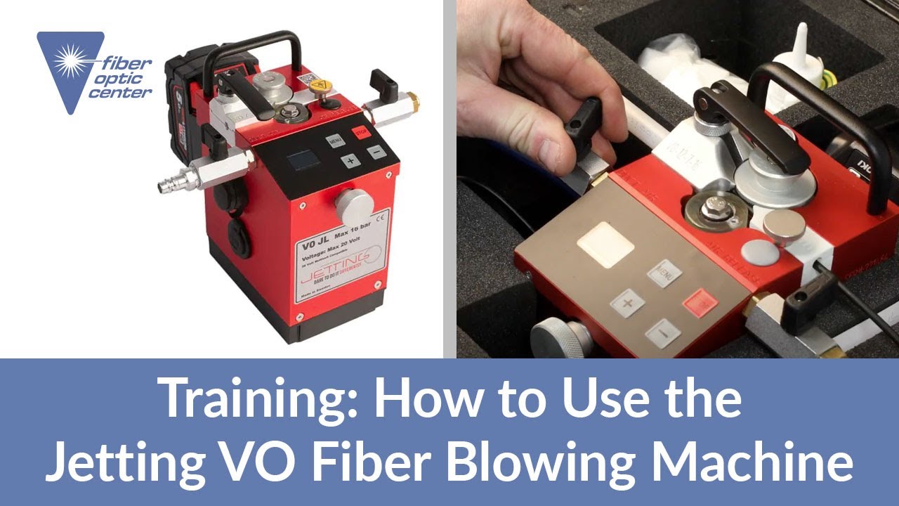 Training: How to Use the Jetting VO Fiber Blowing Machine - Available ...
