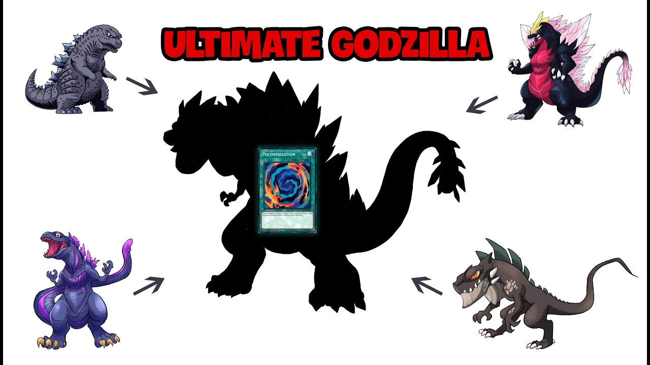 What if All GODZILLA FUSION IN ONE ? GODZILLA + SHIN GODZILLA + SPACE ...