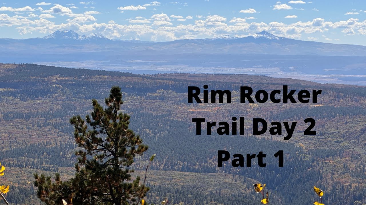 Rim Rocker Trail 7 to 9 Oct 23 Day 2 part 1 | Wrangler 4xe - YouTube