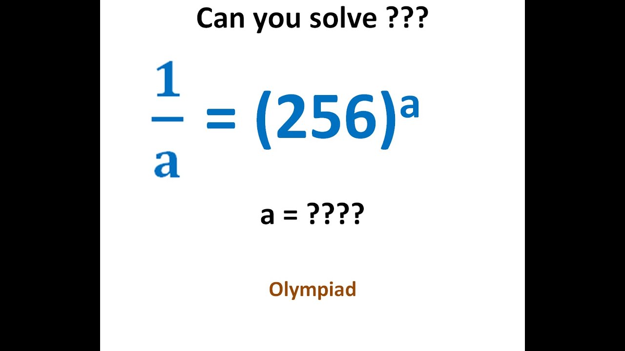 Olympiad Q3 mathematics competitive exam questions solved answers - YouTube