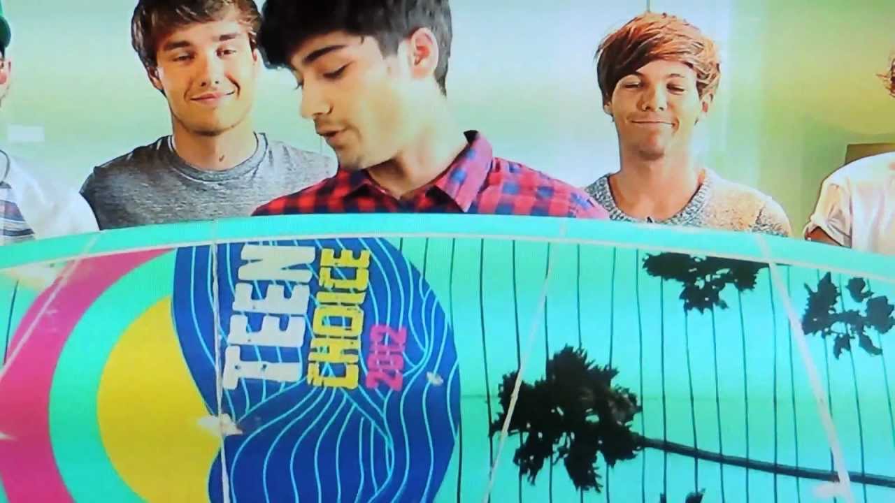 One Direction Teen Choice Awards 2012 HD - YouTube