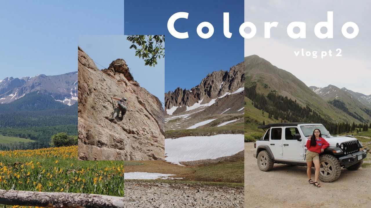 COLORADO VLOG: Ouray, Alpine Loop, Climbing, Telluride, & more - YouTube