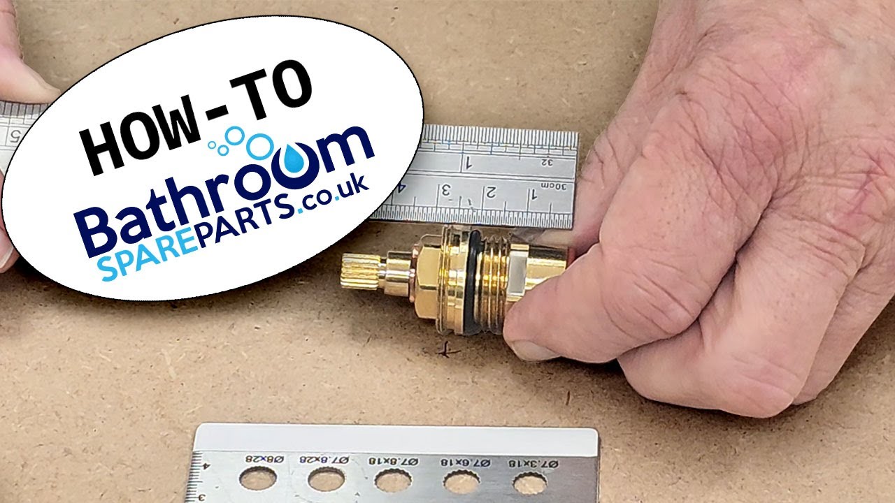 How to Measure a Brass Ceramic Tap Cartridge - Step by Step Guide - YouTube