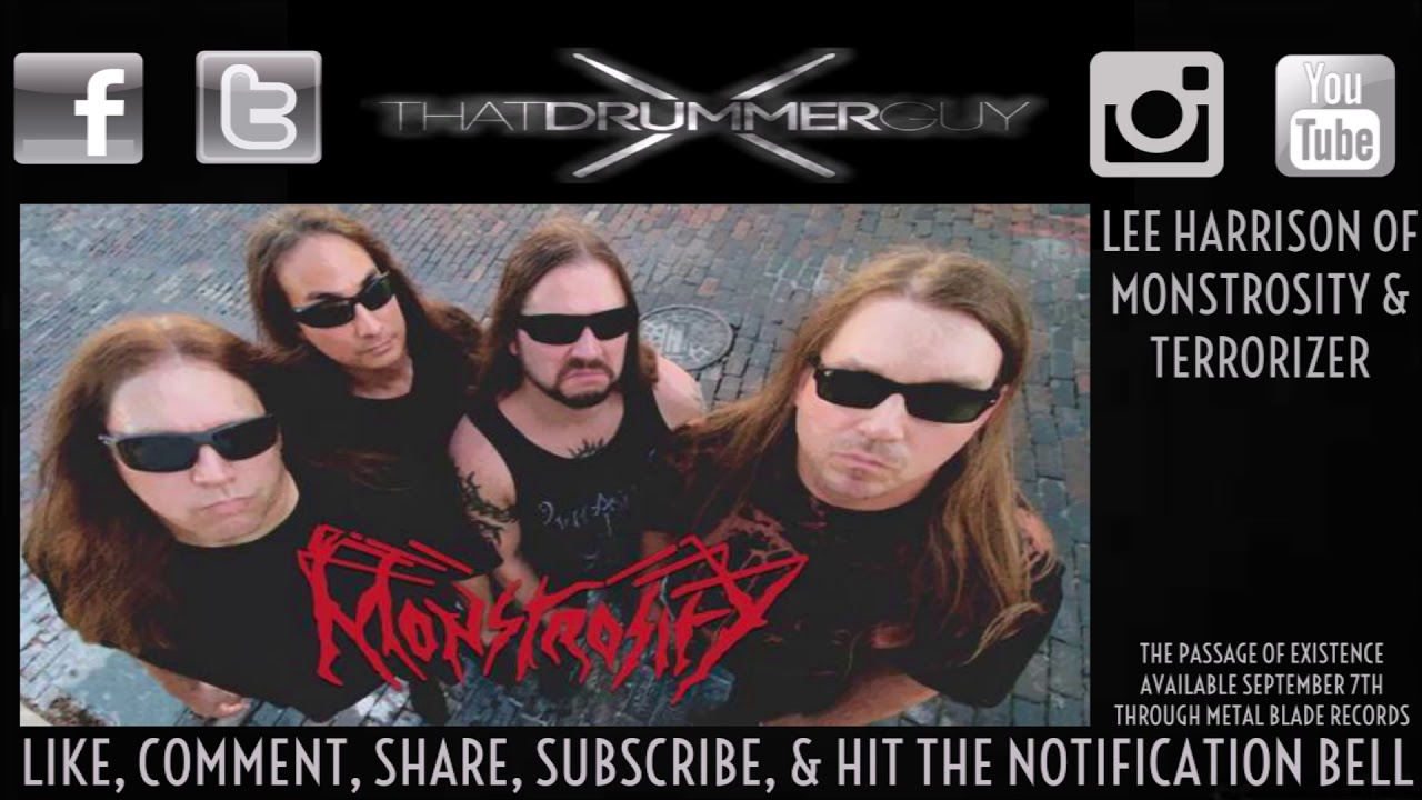 Interview with Lee Harrison of Monstrosity & Terrorizer - YouTube
