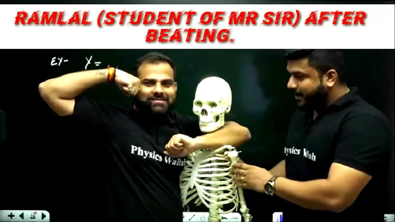 MR Sir with Human Skeleton in the class.💥🔥😱|| MR Sir #mrsirfunnymoments ...