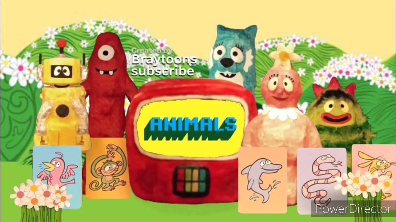 Yo Gabba Gabba (Animals) fanmade title card - YouTube