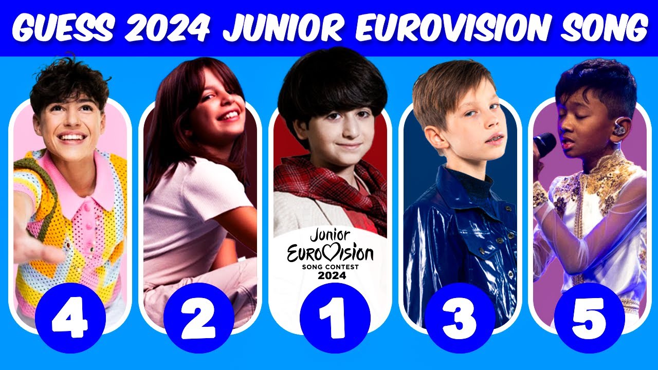 Guess The Song | Junior Eurovision Song Contest 2024 - YouTube
