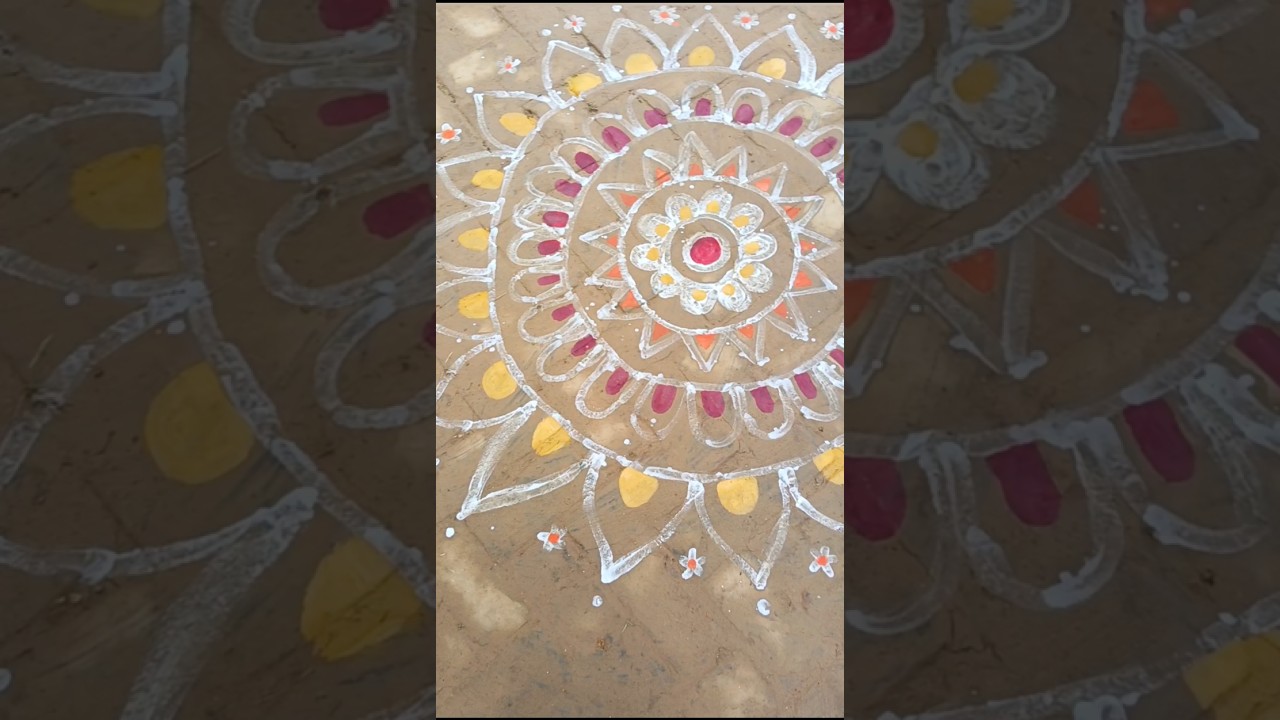 Sankranti special rangoli #sankrantispecial #sankrantispecialrangoli # ...