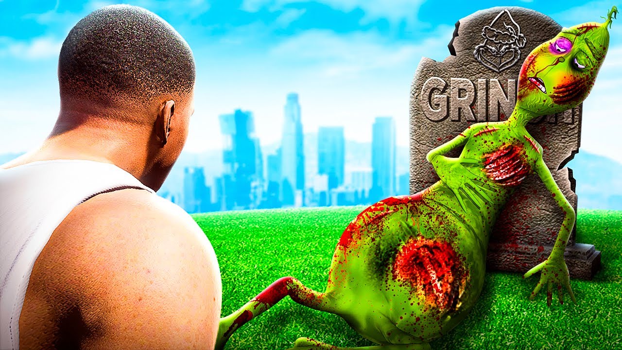 Who KILLED The GRINCH In GTA? (Sad) - YouTube