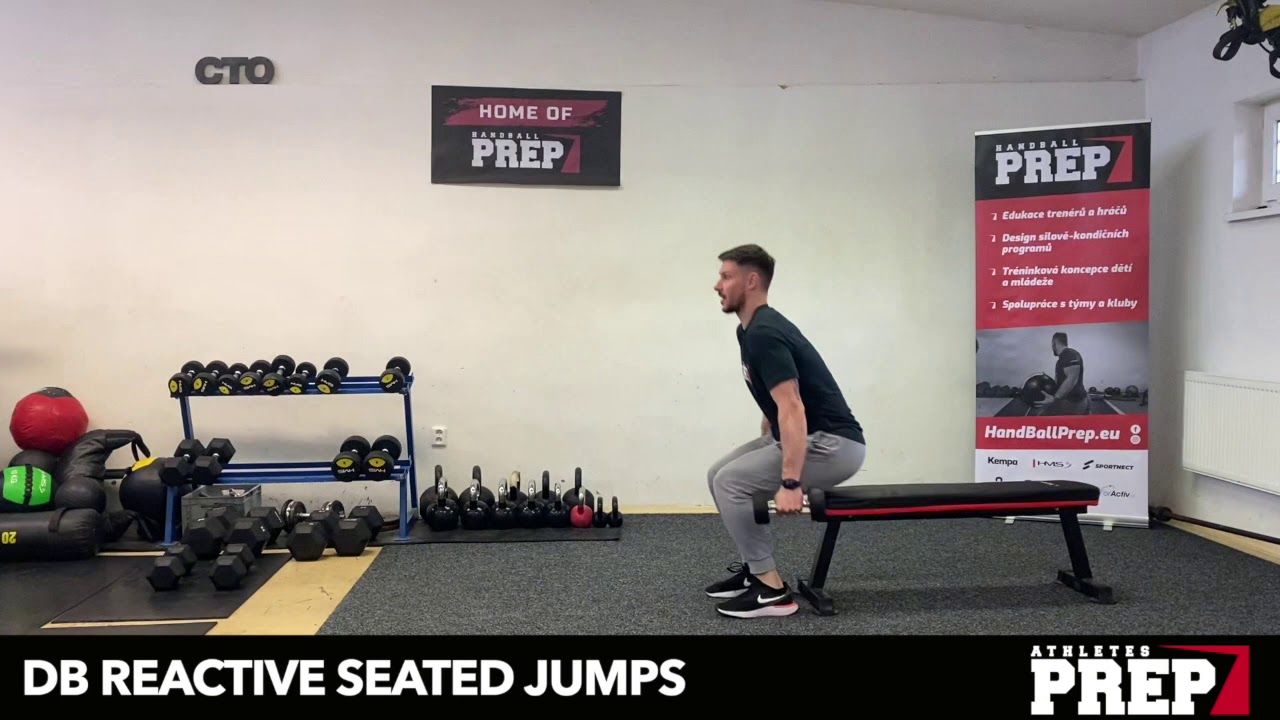 DB Reactive Seated Jumps - YouTube