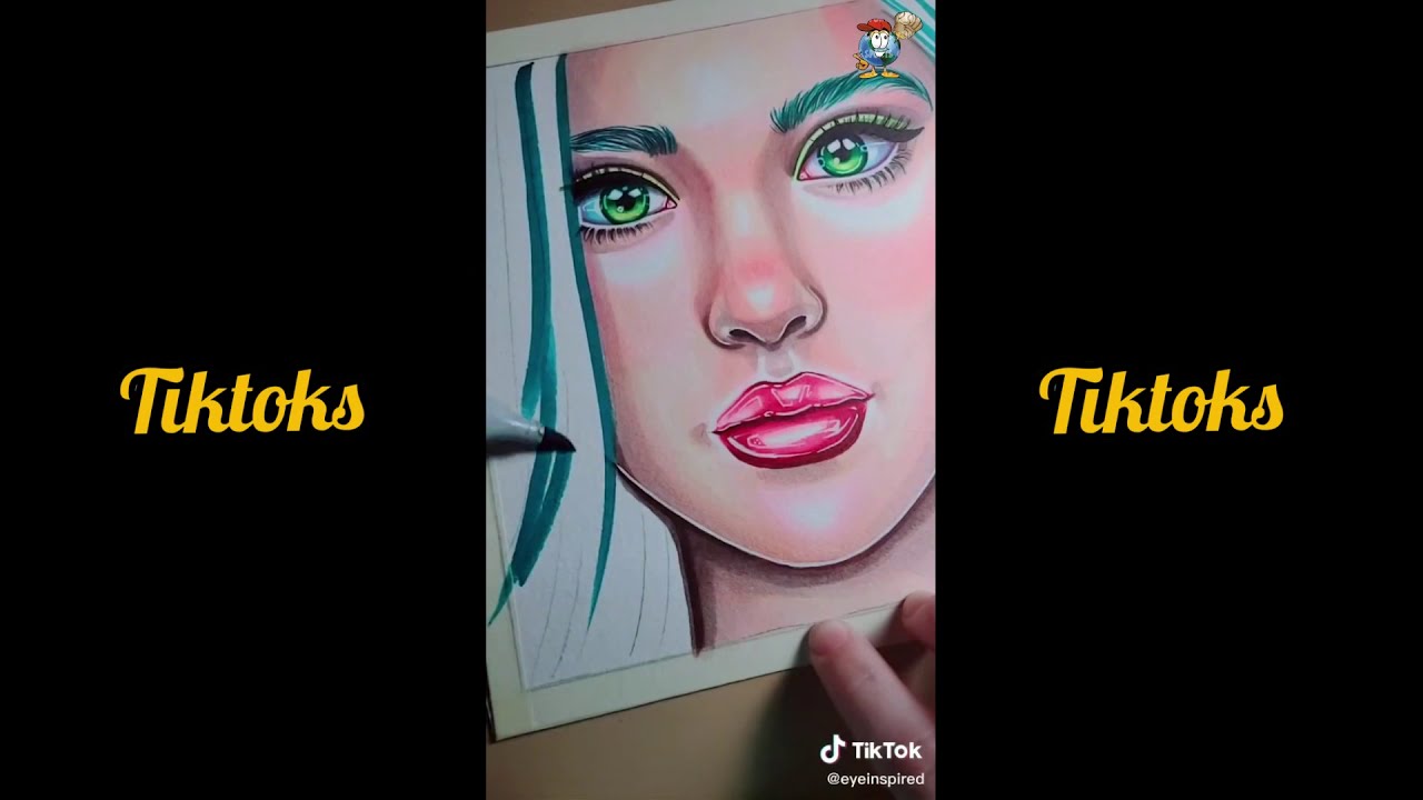 Tik tok art compilation 2020 - YouTube