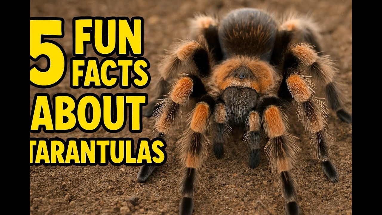5 Fun Facts About Tarantulas - YouTube