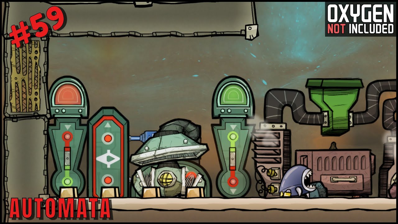 Futter für die Slickster #59 - Oxygen Not Included 4k - Automata - YouTube