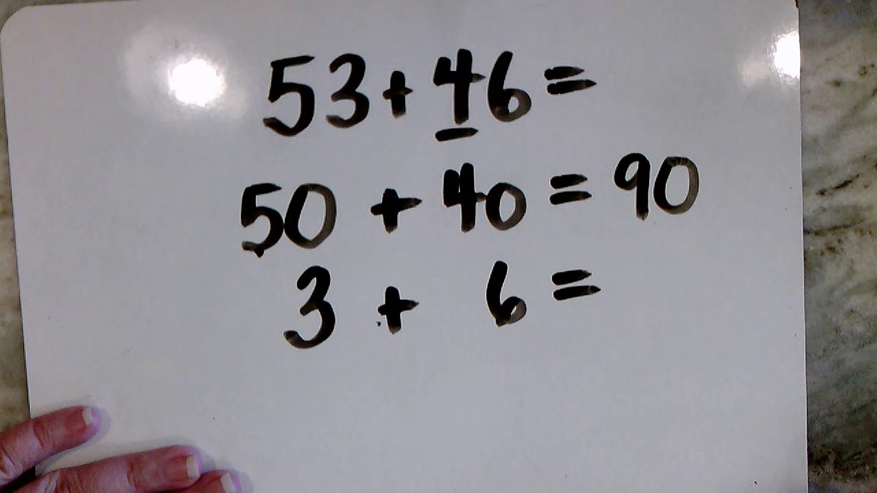 Adding Several Two Digit Numbers YouTube Adding Several Two Digit Numbers YouTube