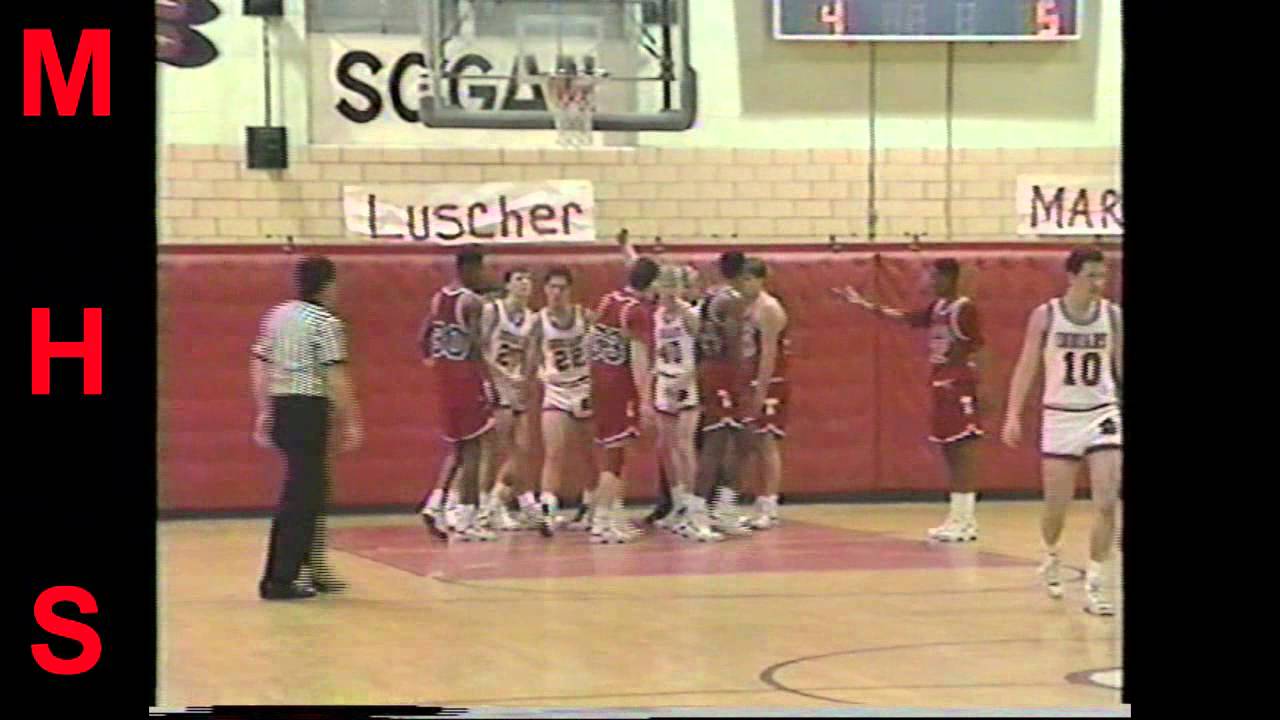 89-90 Mingo High Basketball News 9 Segment vs Toronto - YouTube