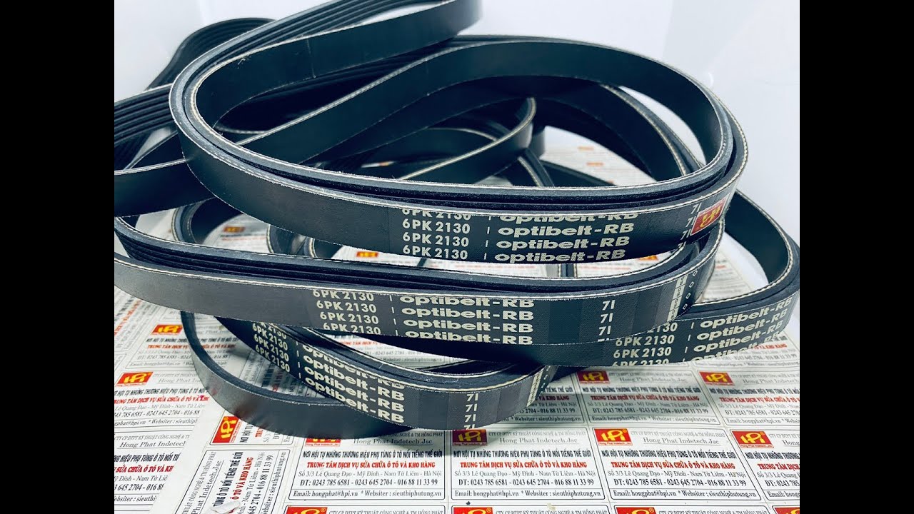 Dây curoa Tổng Mercedes C250 6PK2130 - YouTube