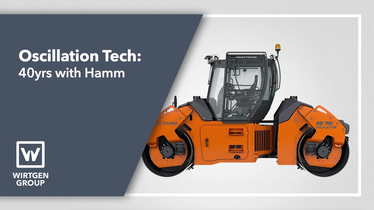 40 Years of Oscillation Tech from Hamm: Evolution of Compaction - YouTube