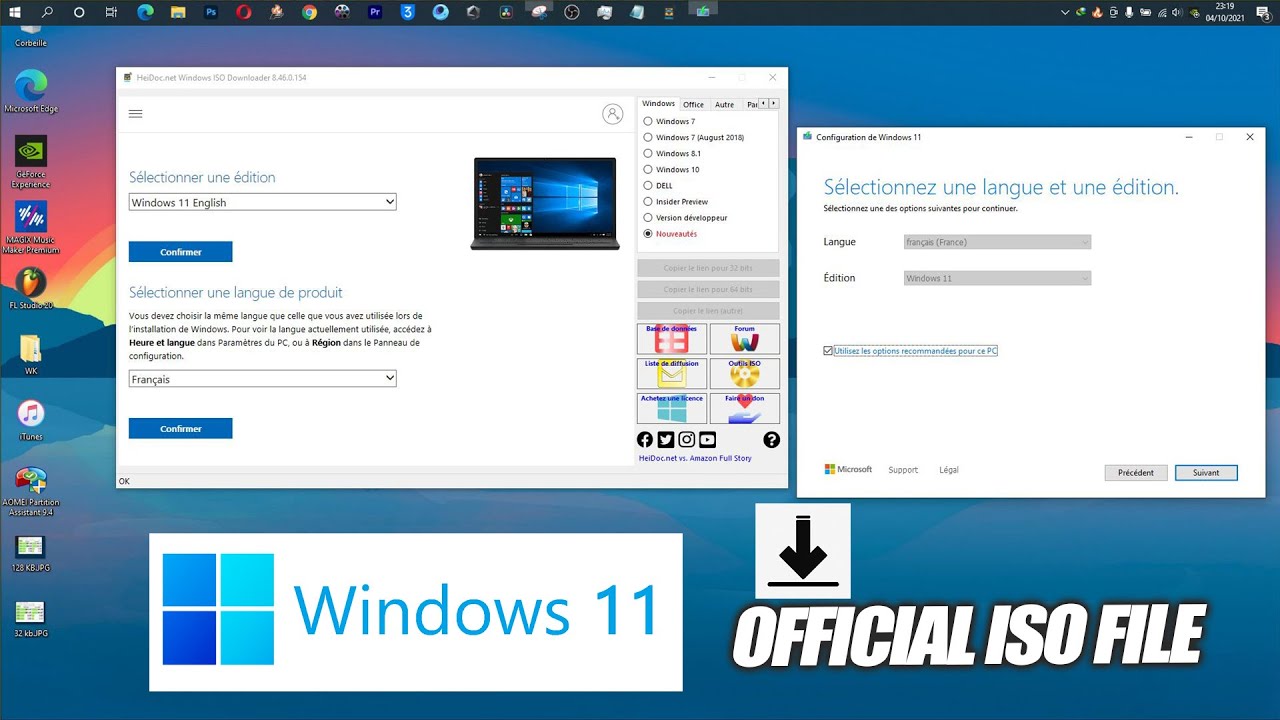 How to Get Official New Windows 11 With ISO File - YouTube