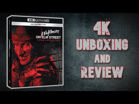 A Nightmare on Elm Street 4K 7-Film Collection Unboxing and Review