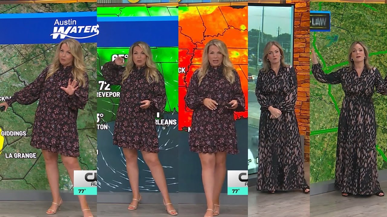 Kristen Currie and Erica Brennes from KXAN/CW Austin with the Weather ...