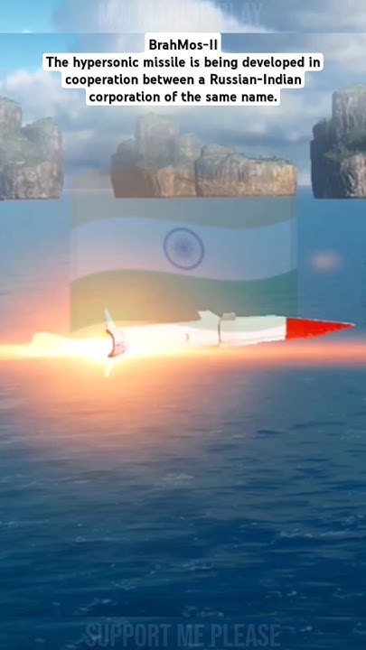 BrahMos-II The hypersonic missile in Modern Warships #modernwarships # ...