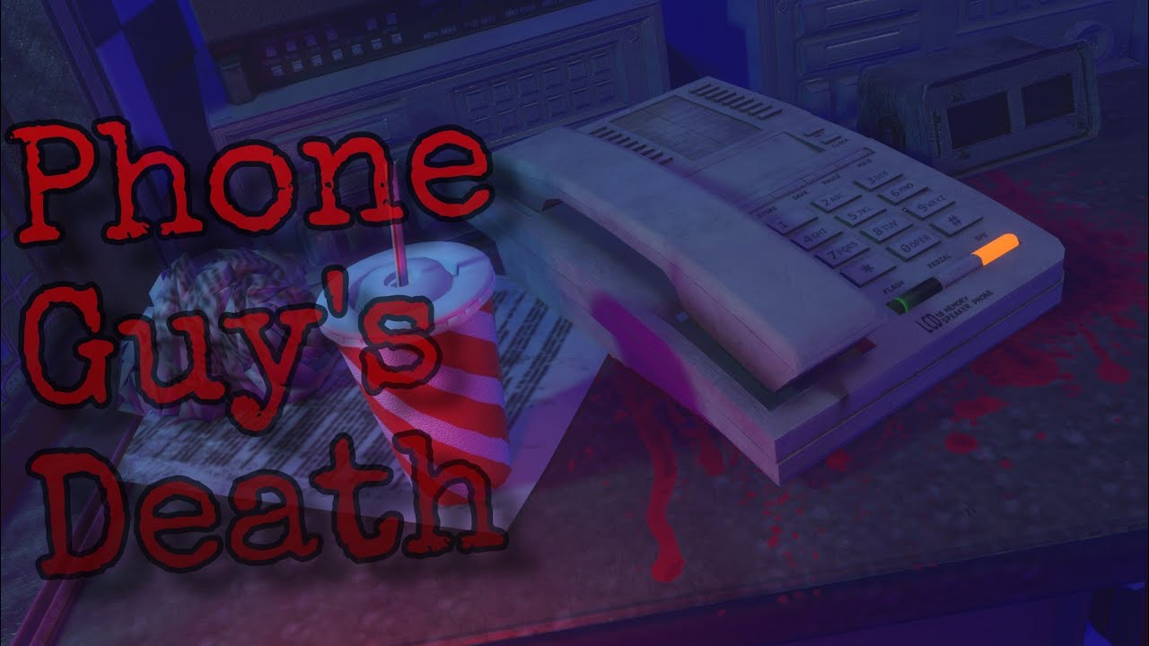 Night 4 Call/ Phone Guy's Death - YouTube
