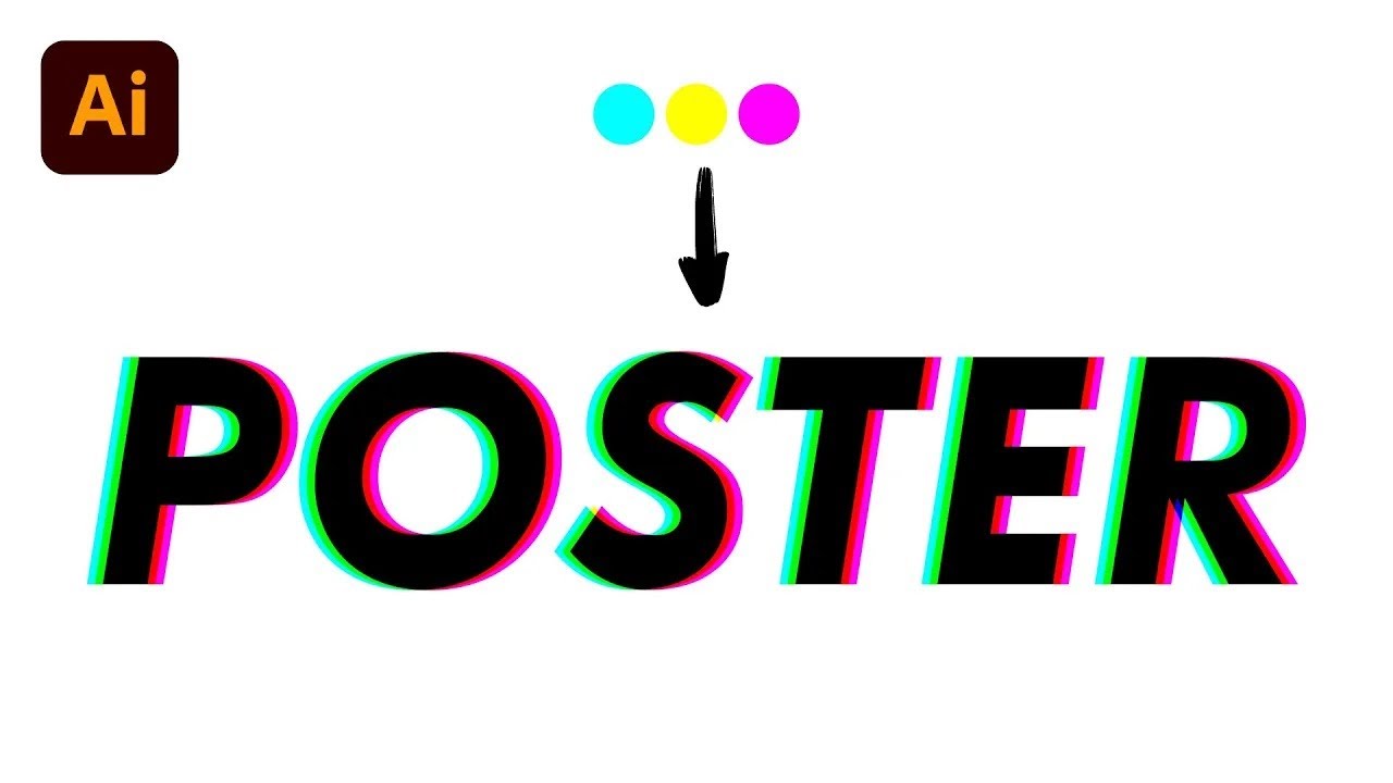 RGB Spectrum Color Effect with Adobe Illustrator Tutorial - YouTube