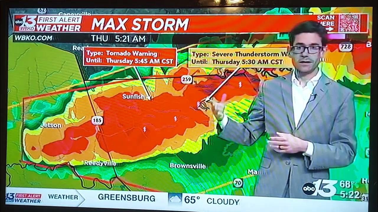 WBKO Severe Weather Coverage 2/6/2025. - YouTube