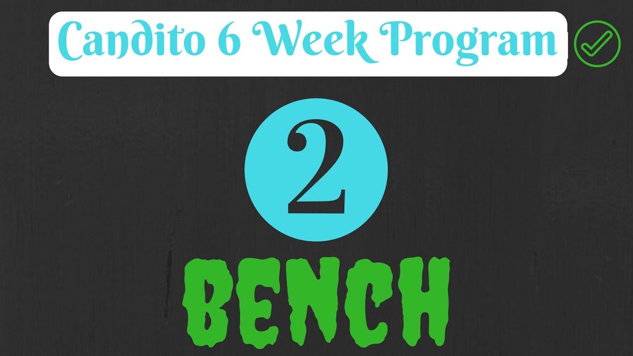 Candito 6 Week Program (DAY 2) - YouTube