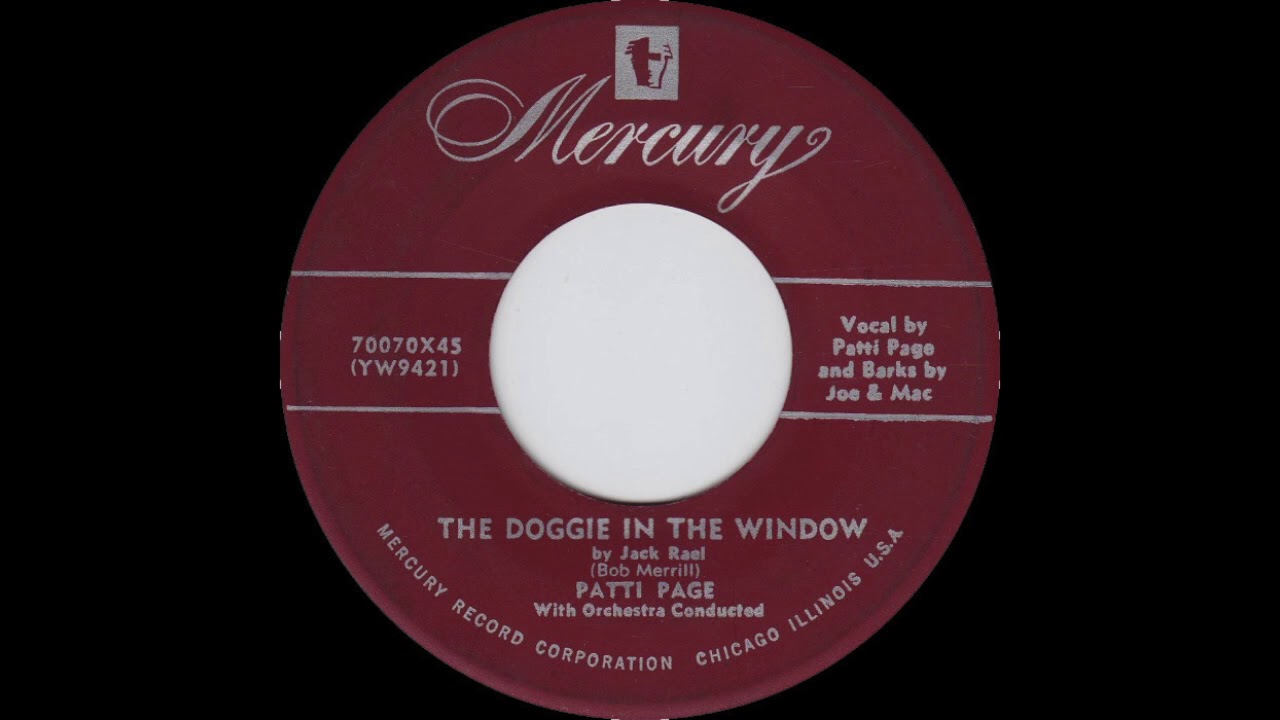 (How Much Is) That Doggie in the Window? - Patti Page (1953) - YouTube