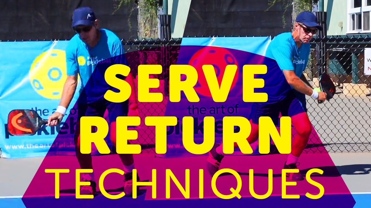 The Best Techniques for Hitting a Serve Return in Pickleball - YouTube